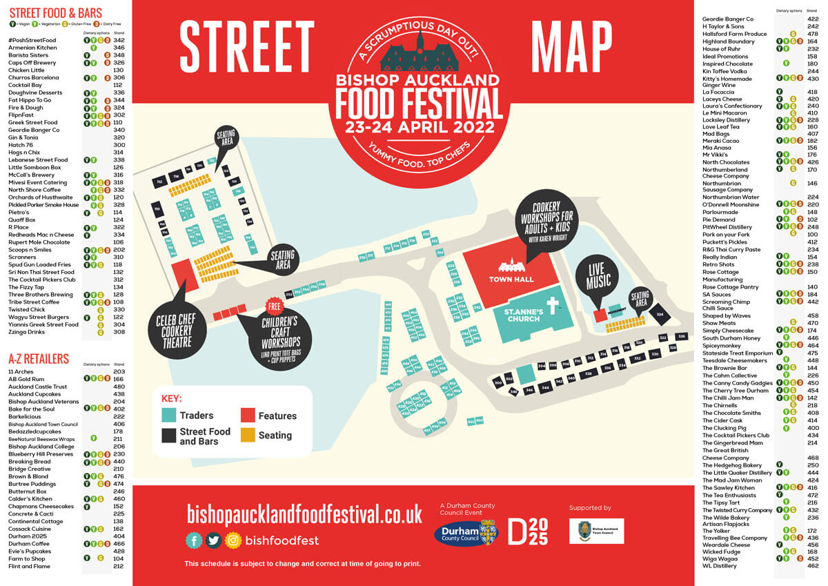 Visiting Bishop Auckland Food Festival